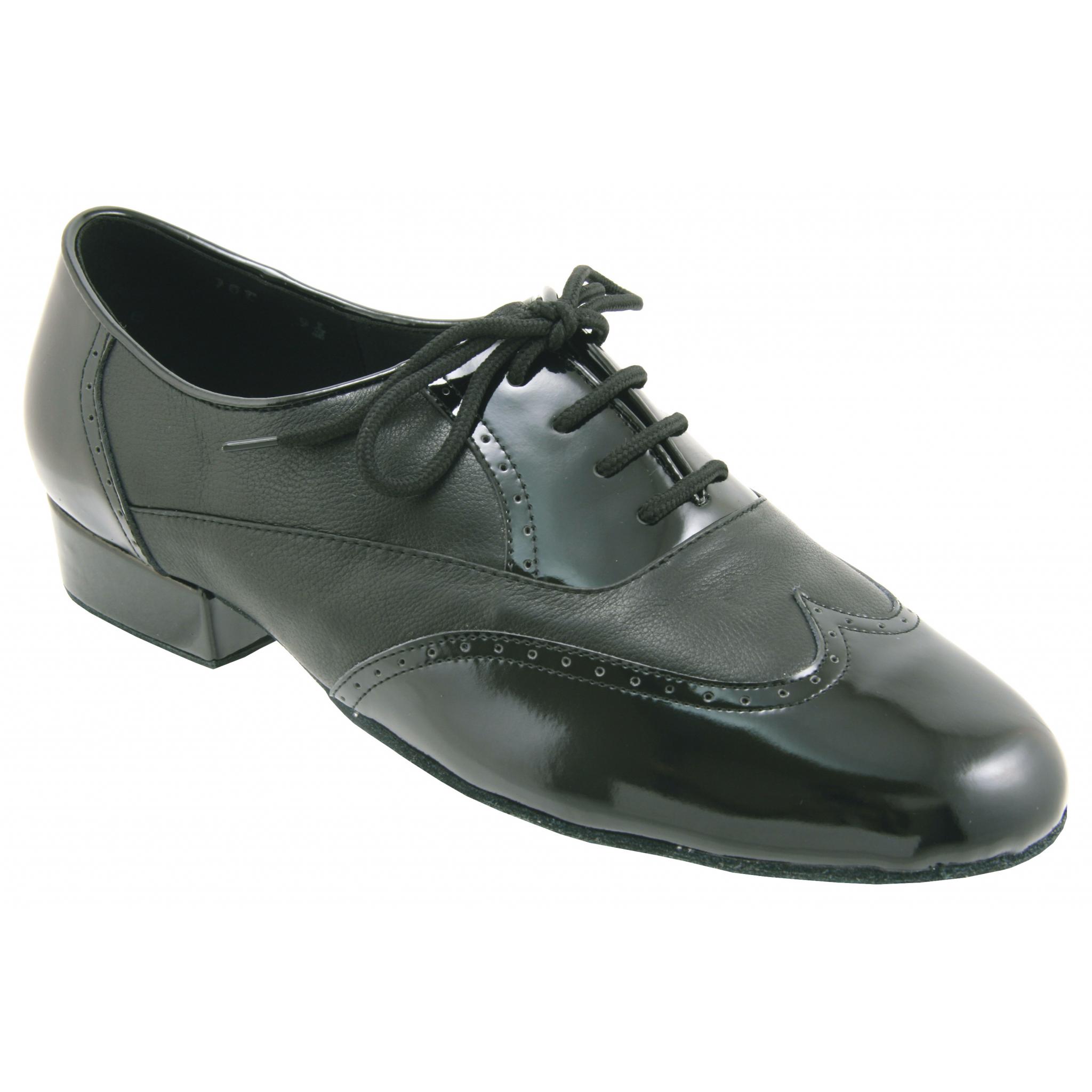 SAN FRANSISCO mens dancing shoe soft black leather